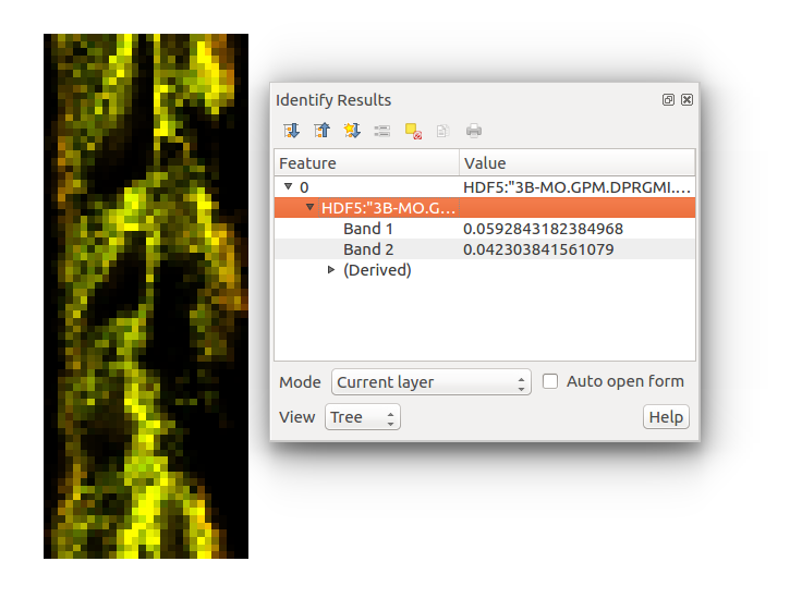 Convert HDF5 to Geotiff