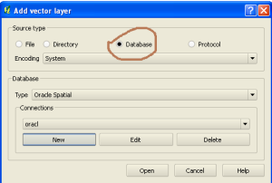 Connect QGIS to oracle spatial - Quantum GIS