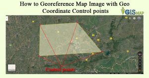 How to Georeference Map Image with Geo Coordinate Control points