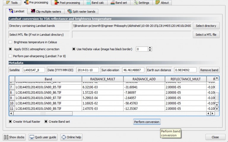 Image Classification In Qgis Supervised And Unsupervised Classification