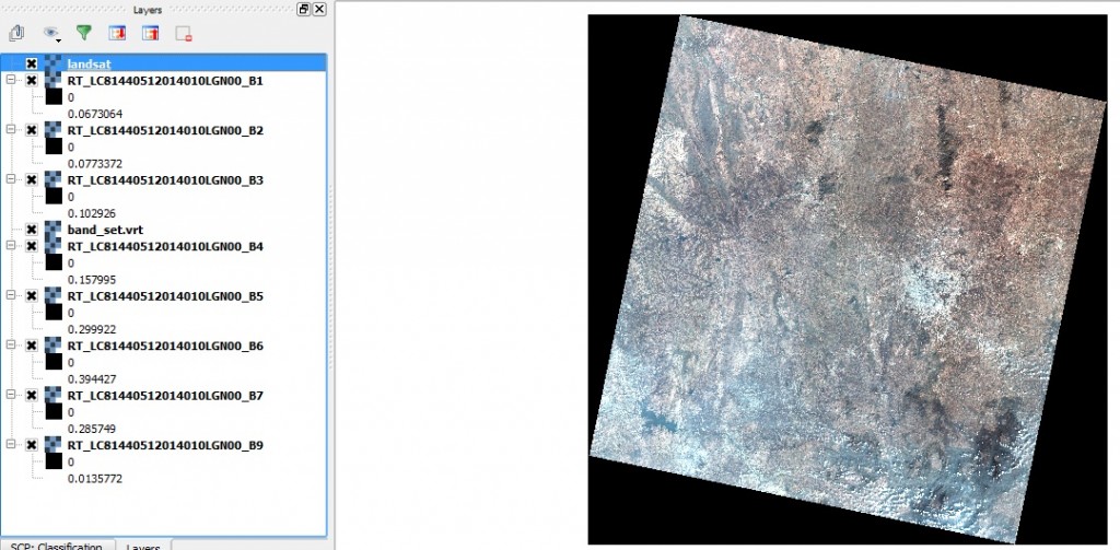Image Classification In Qgis Supervised And Unsupervised Classification