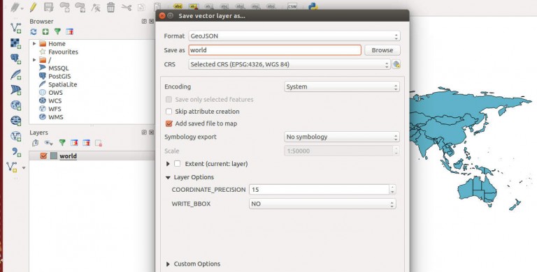 Different ways to convert Shapefile to GeoJSON - Online or Offline or API