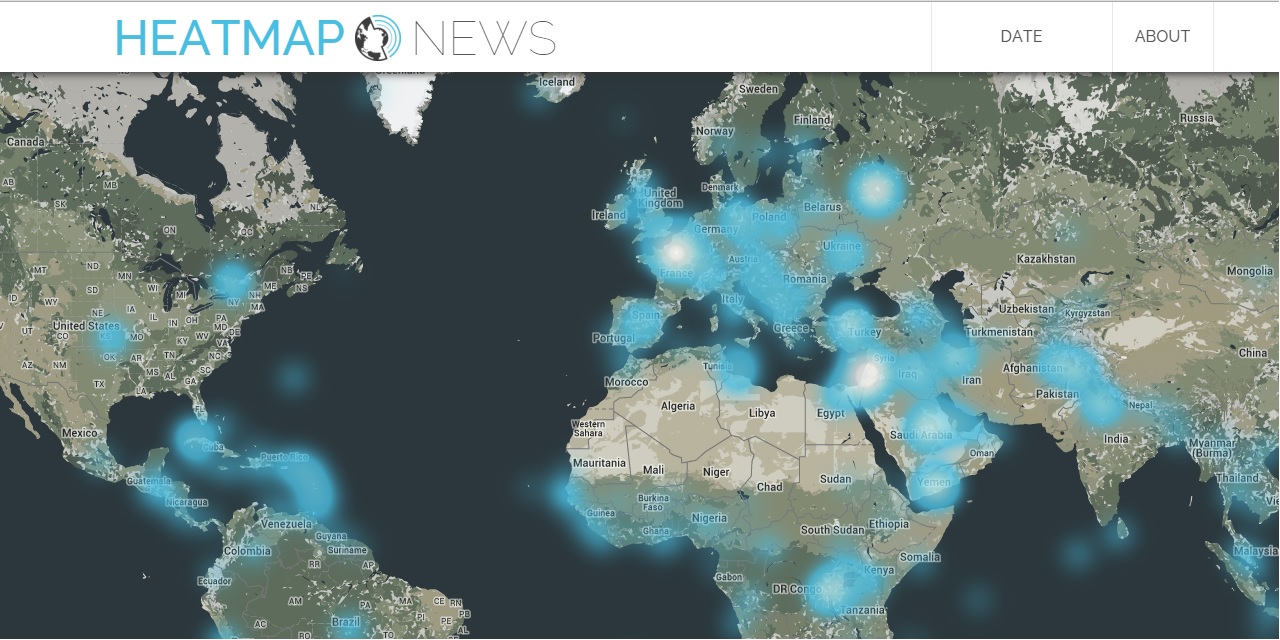 5 best News maps website- Read Interactive live news on World Map