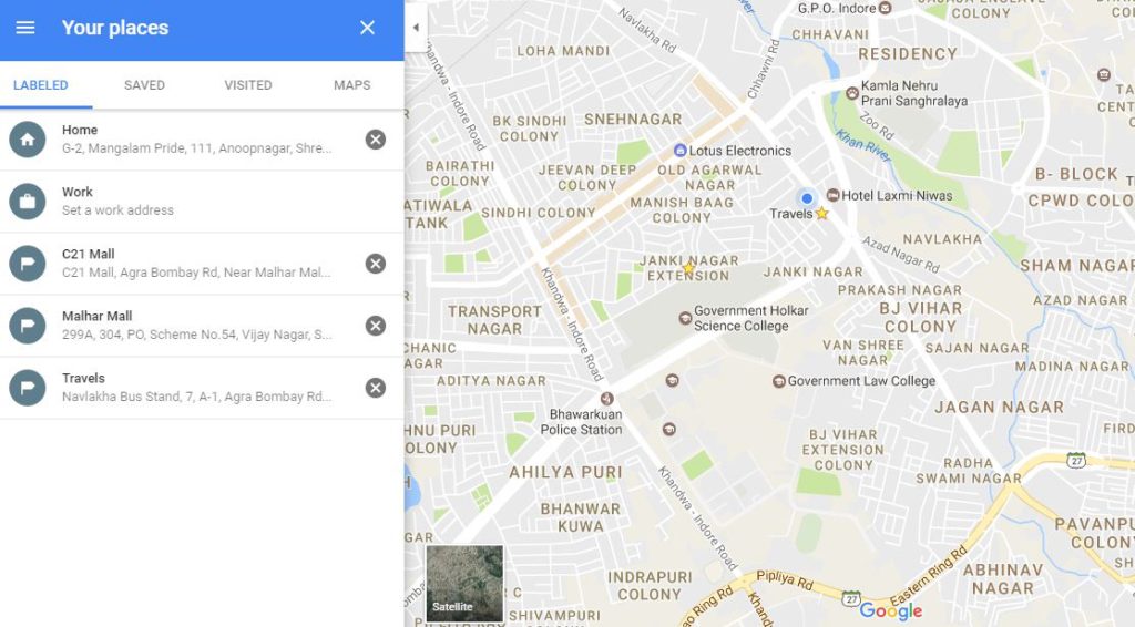 Explore Maps Story - Google Maps My Map Explorer feature