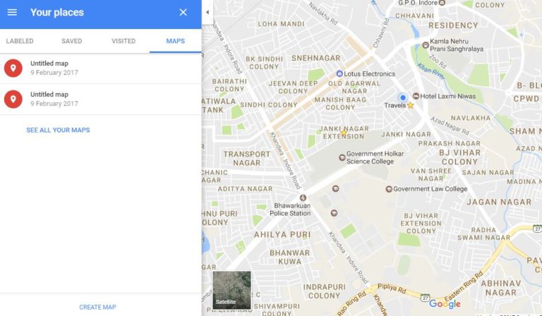 Explore Maps Story - Google Maps My Map Explorer feature