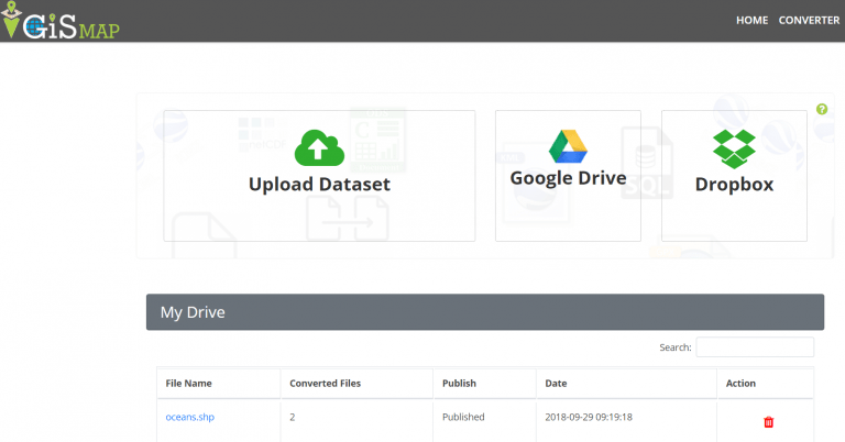 Convert Shapefile to TopoJSON file