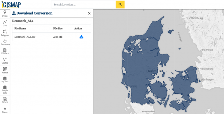 Shapefile to CSV conversion