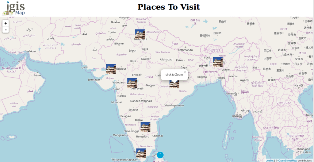 Marker Cluster With Leaflet