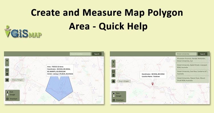 Create and Measure Map Polygon Area - Quick Help