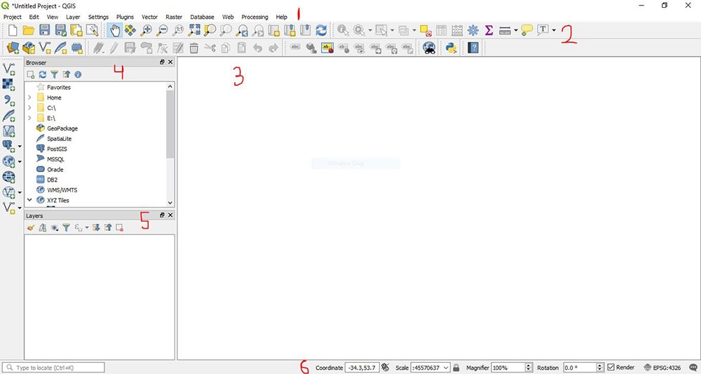 Introduction of QGIS 3.4.4 for beginners