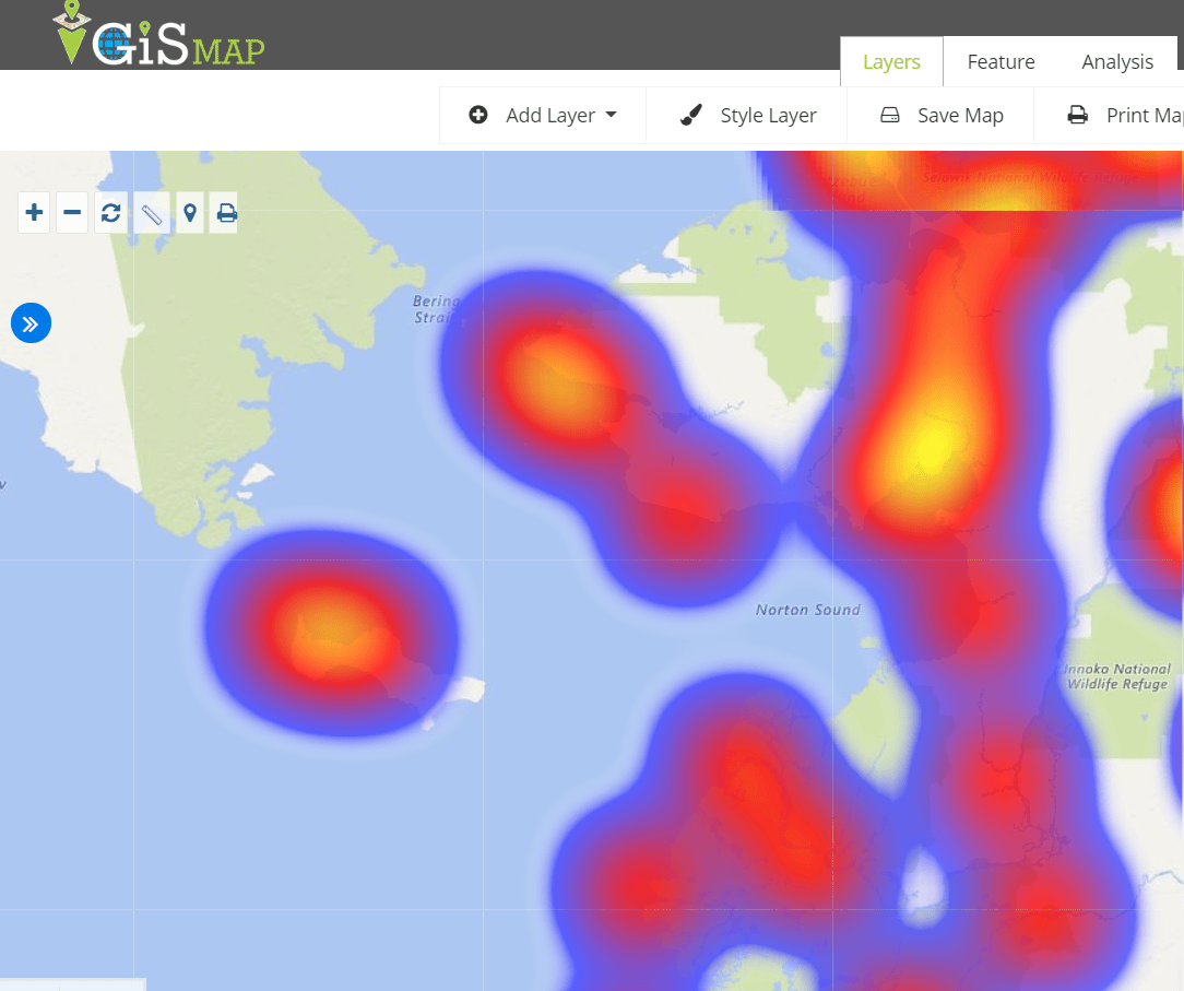 Create Heat Map - IGIS Map Tool Create Heat Map - IGIS Map Tool