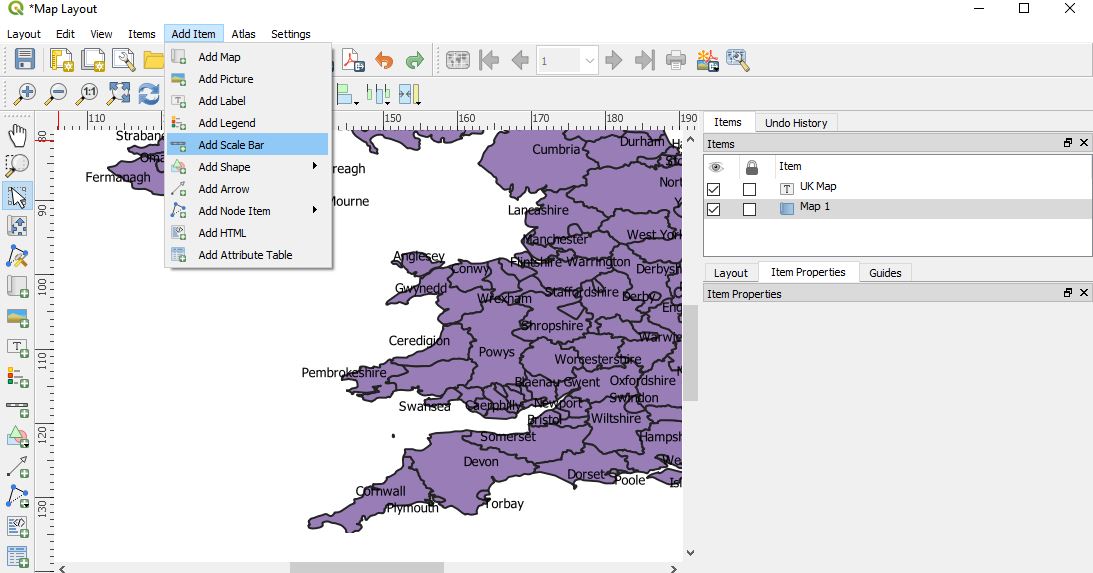 QGIS 3.2.1- Download/export map in PDF, SVG, Image