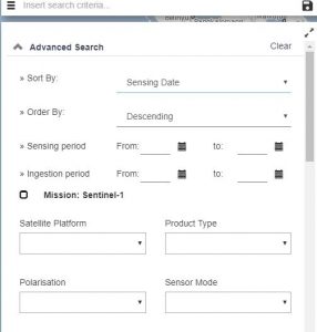 Download free satellite image from sentinel - Remote Sensing