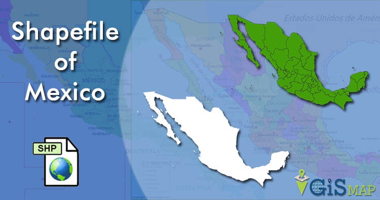 Download Mexico Administrative Boundary Shapefiles - Provinces ...