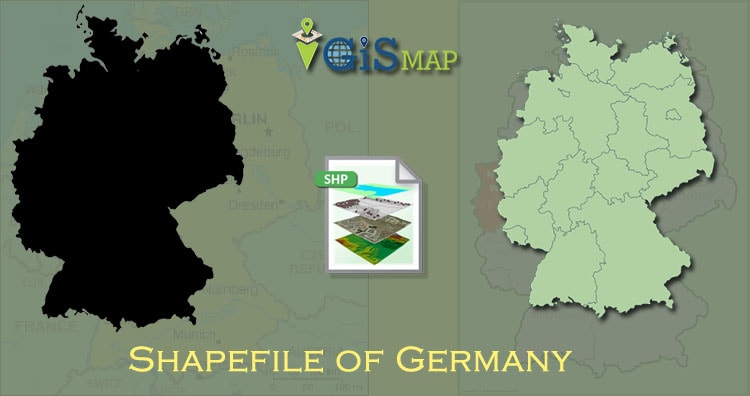Download Germany Administrative Boundary Shapefiles - States, Districts ...