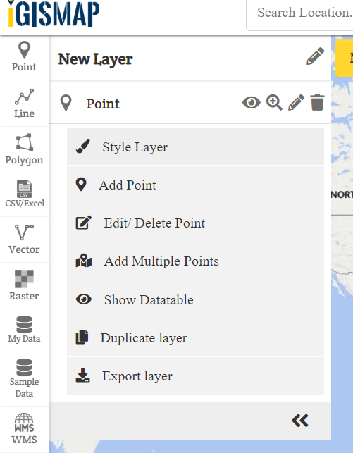Create Map Layer - Point, Polygon, Multiline Create Map Layer - Point, Polygon, Multiline