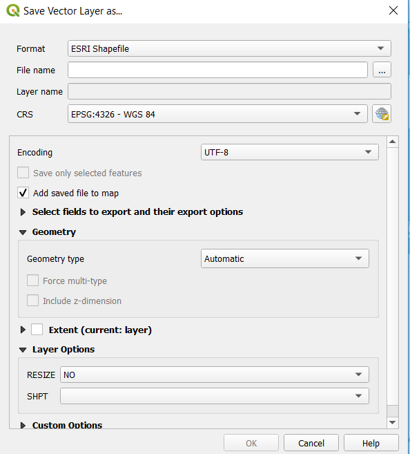 QGIS 3.4.4 tutorial : Creating, Editing and Mapping in GIS
