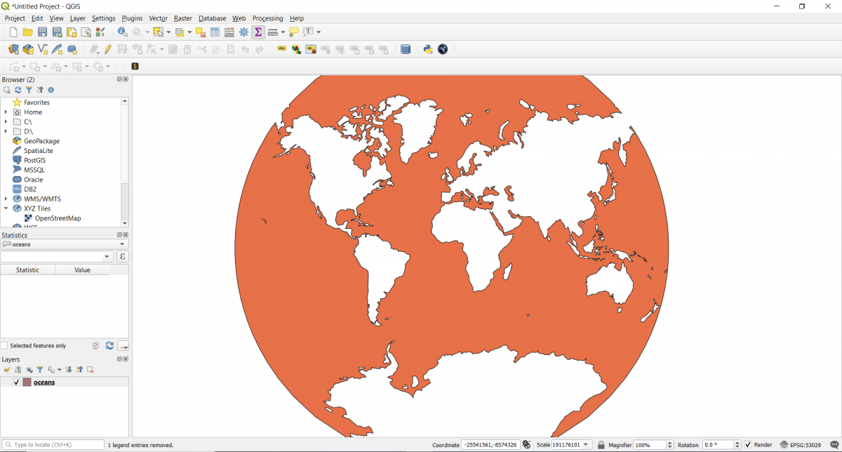 QGIS Tutorial - Vector Analysis - Create New Projection QGIS Tutorial - Vector Analysis - Create New Projection