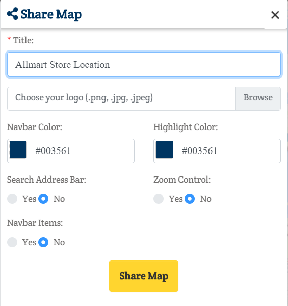 Embed map Store/Shop location on website - Google Map Alternative Embed map Store/Shop location on website - Google Map Alternative