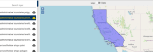 California GIS data - shapefile, administrative boundary, county, rail ...