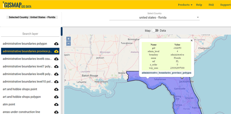 Florida GIS Data - shapefile, administrative boundary, polygon, county ... Florida GIS Data - shapefile, administrative boundary, polygon, county ...