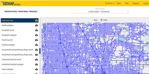 Download Minnesota Gis Maps - Boundary, County, rail, highway line