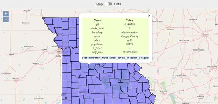Download Missouri Gis Data Maps State, County- Shapefile, Rail, highway ...