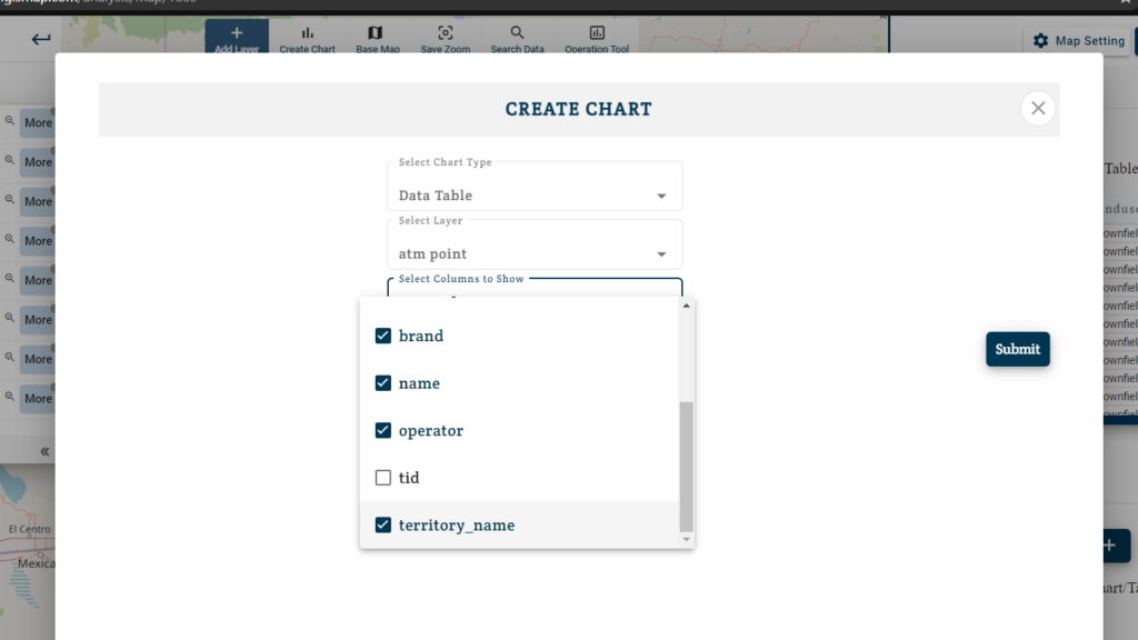 Interactive Map with Data table - See Data on Zoom