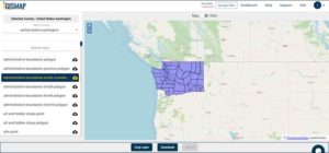 Download Washington State GIS Maps – Boundary, Counties, Rail, highway