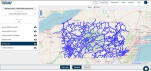 Download Pennsylvania State GIS Maps – Boundary, Counties, Rail, highway