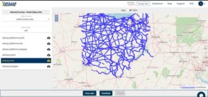 Download Oklahoma State GIS Maps – Boundary, Counties, Rail, highway