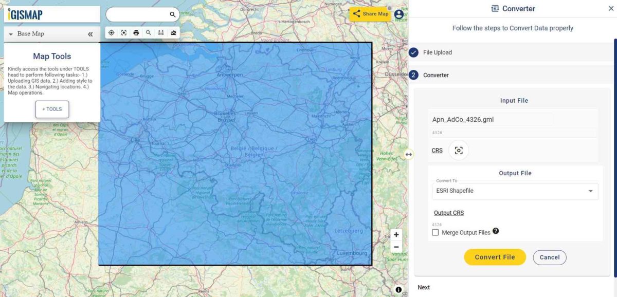 Convert GIS Data Archives