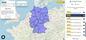Download Germany Administrative Boundary Shapefiles - States, Districts ...
