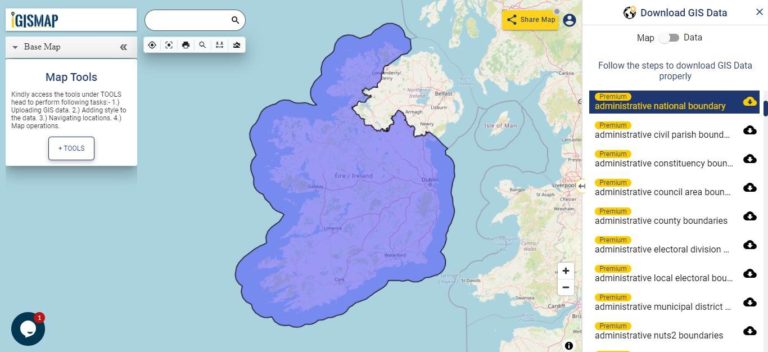 Download Ireland Administrative Boundary Shapefiles - Counties ...