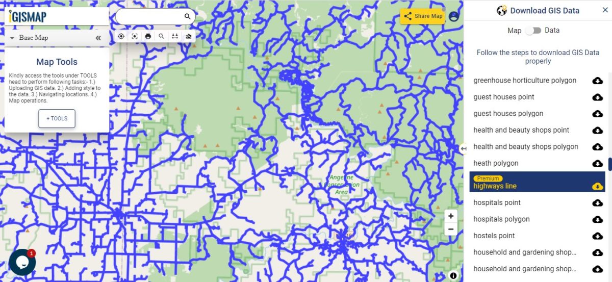 Download Missouri GIS Data Maps State, County- Shapefile, Rail, highway ...