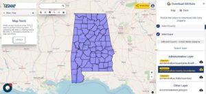 United States - Alabama GIS Data - Shapefiles, Kml, Csv, GeoJSON