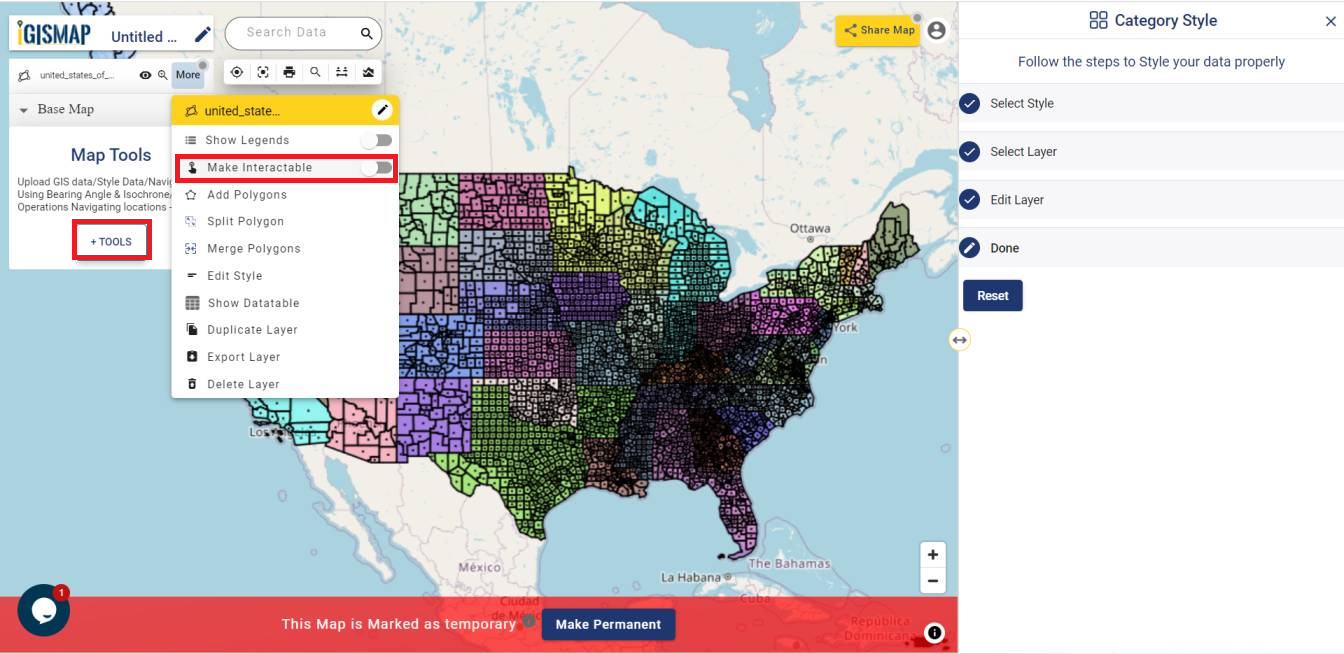How to style your polygon GIS data categorically