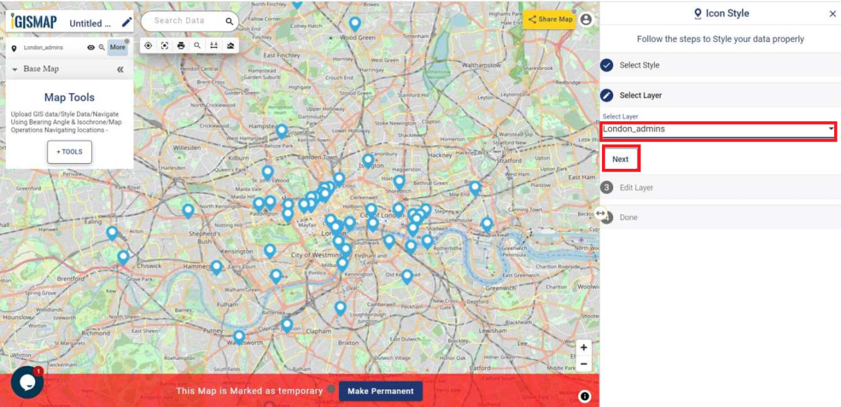 How to style point GIS data categorically