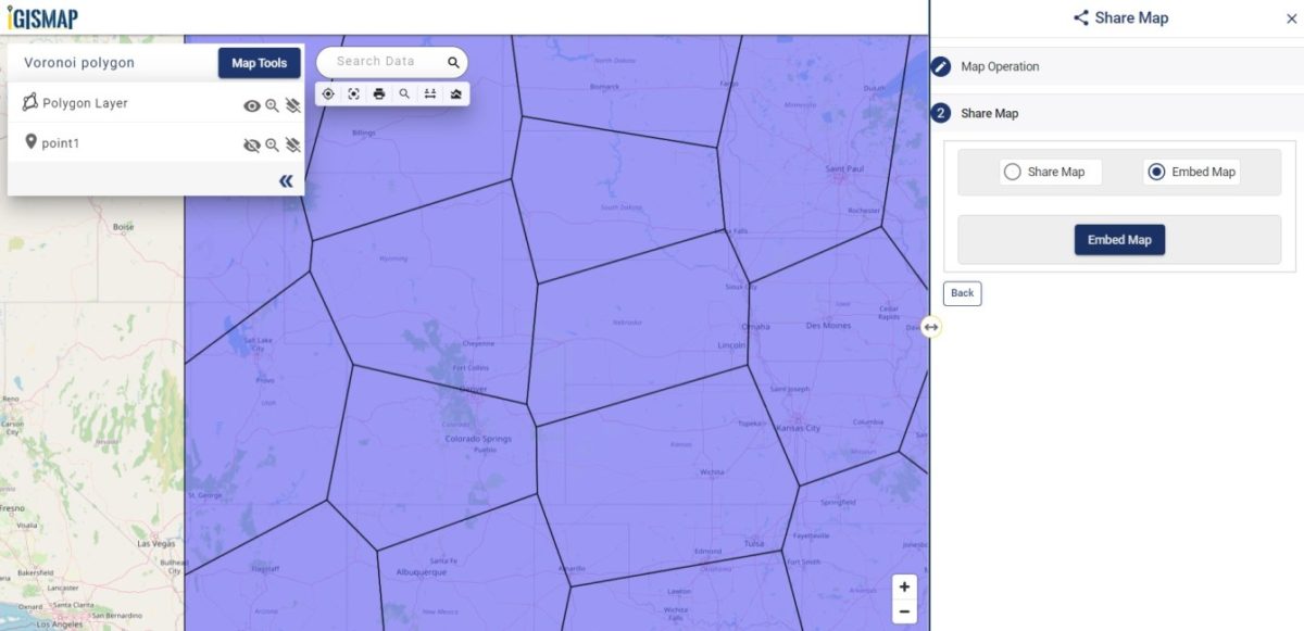 Create point data and convert it into polygons