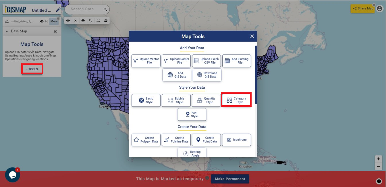 How to style your polygon GIS data categorically