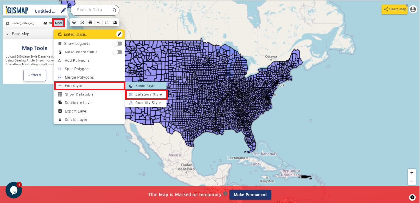 How to style your polygon GIS data categorically