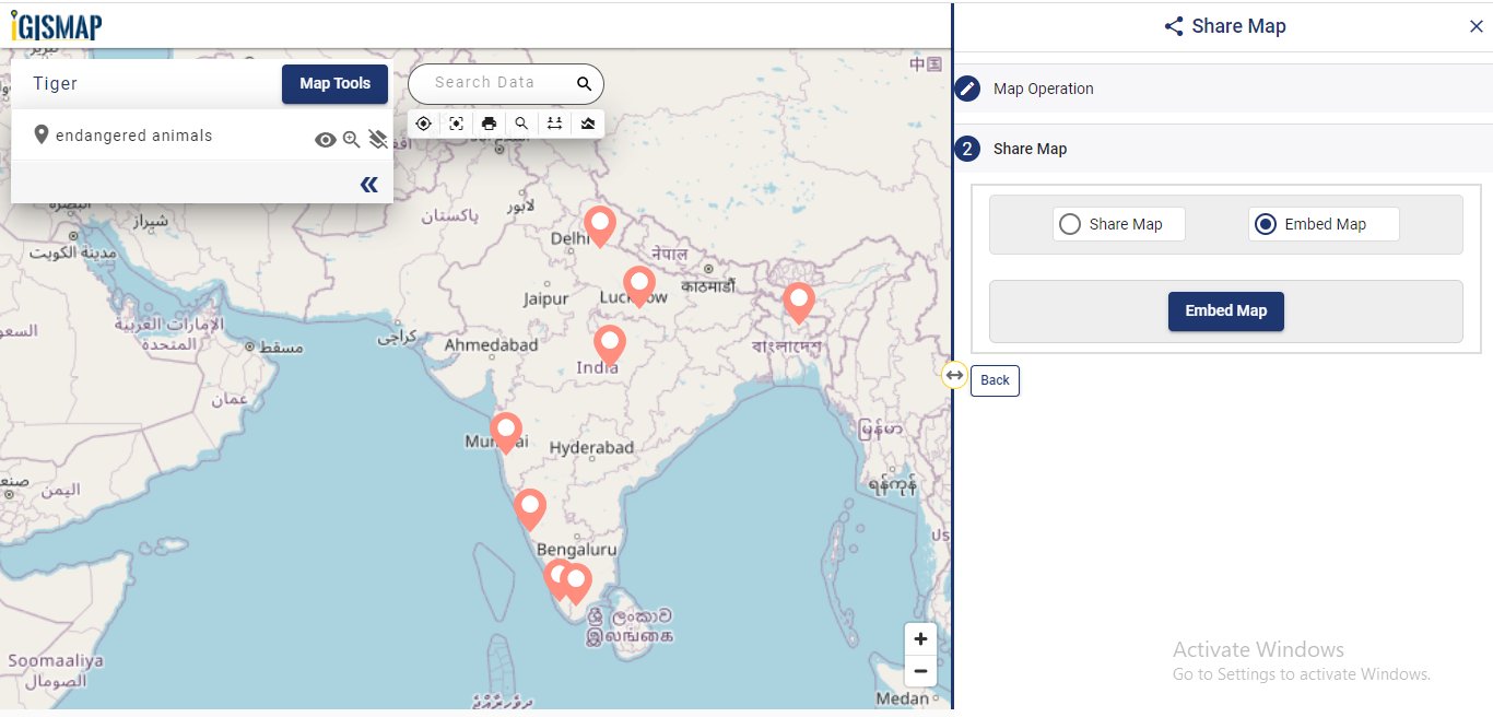 Map habitat locations of endangered animals & keep track of their living
