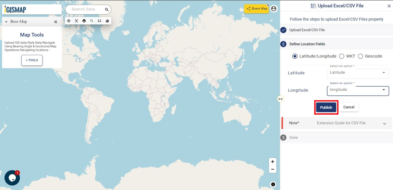 How to create Bubble Map for point GIS data