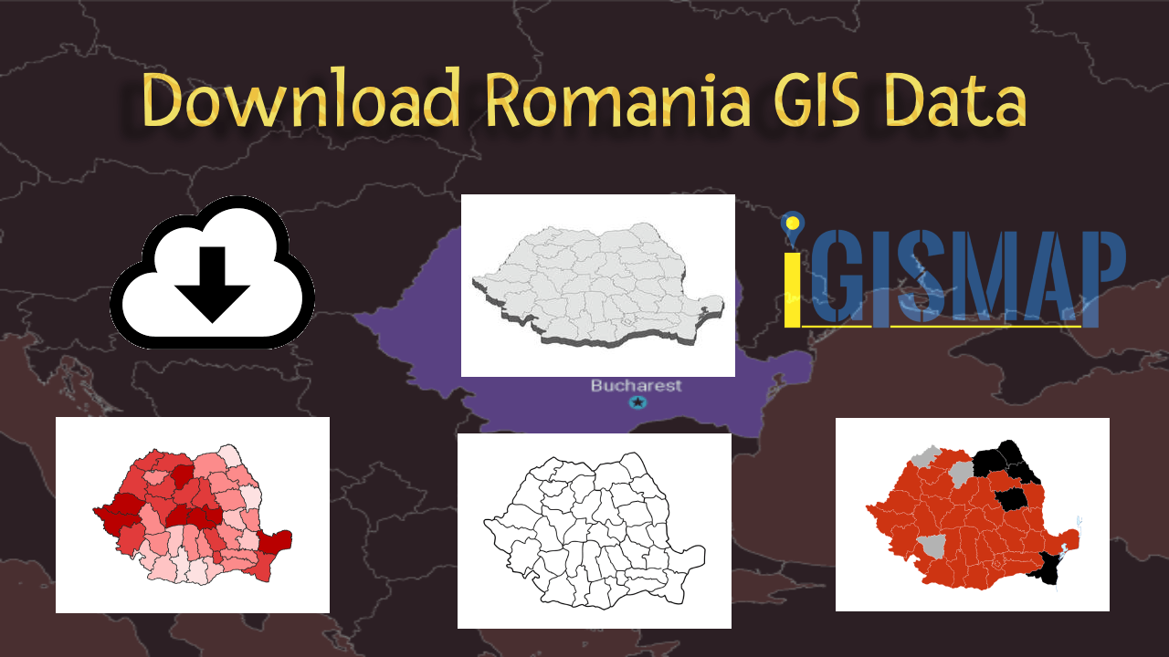 Download Romania Administrative Boundary GIS Data for – National ...