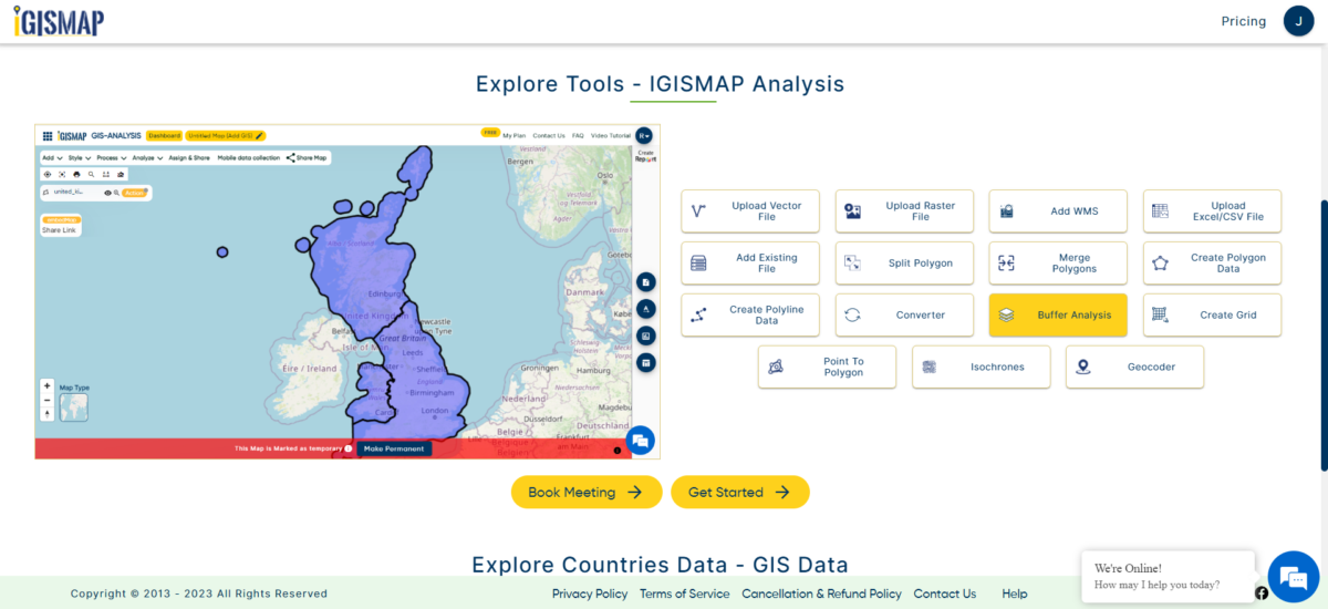 Mapping Healthcare Efficiency Gis Buffer Analysis Of Hospital Locations