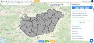 Download hungary administrative boundary GIS Data
