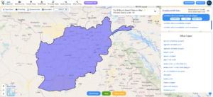 Download Afghanistan Administrative Boundary GIS Data for – National, Provinces, Districts and ...