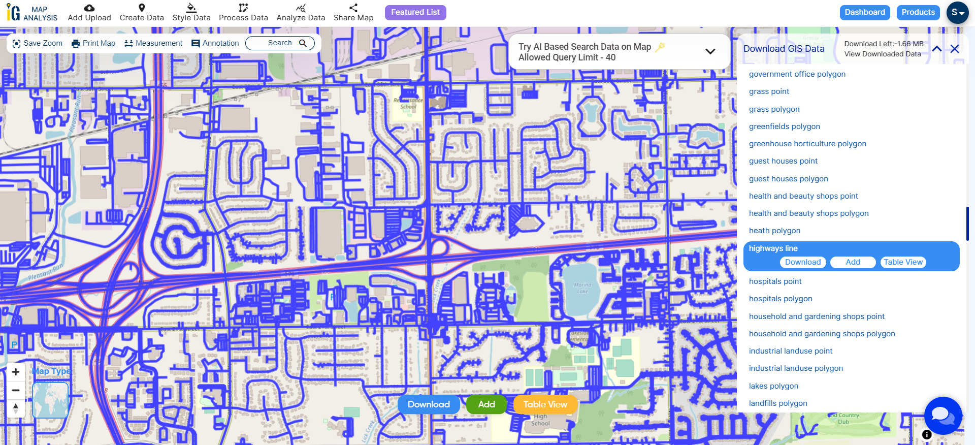 Download Indiana Counties GIS data - United States - Railways, Highway ...