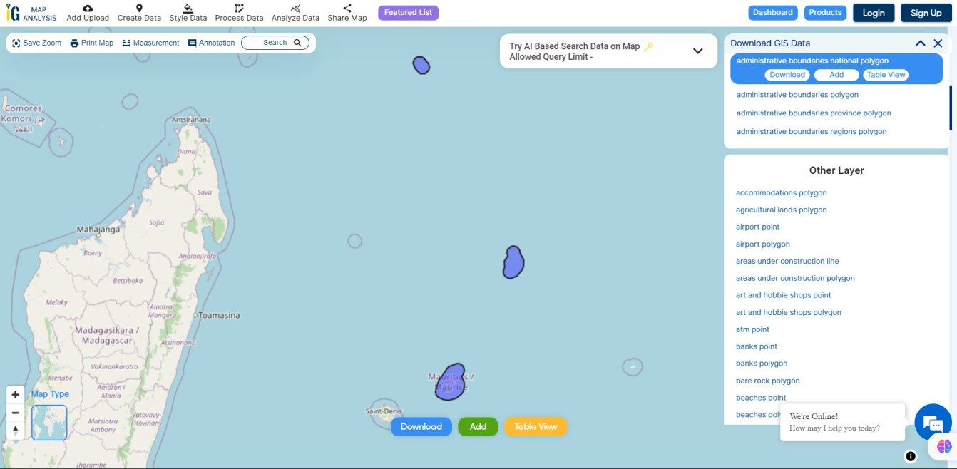 Download Mauritius Administrative Boundary Shapefiles – National ...