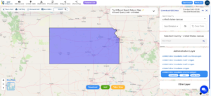 Download Kansas State GIS Data - Counties, boundary, rail, highway line ...